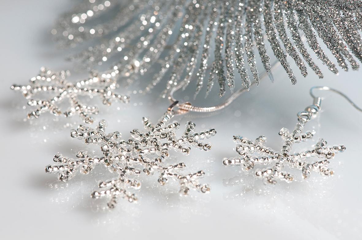 DIY Snefnug af små glasperler - læs spændende artikler hos Beadhouse of ...